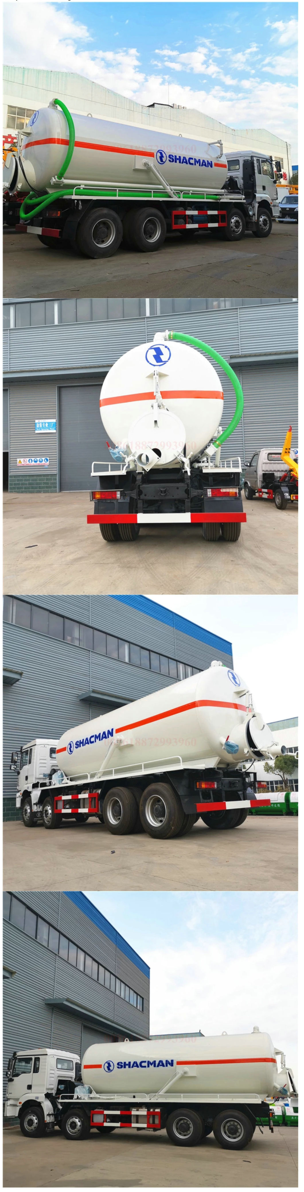 Wholesale Shacman Sewage Suction Tanker Truck (20cbm Vacuum Tank ...