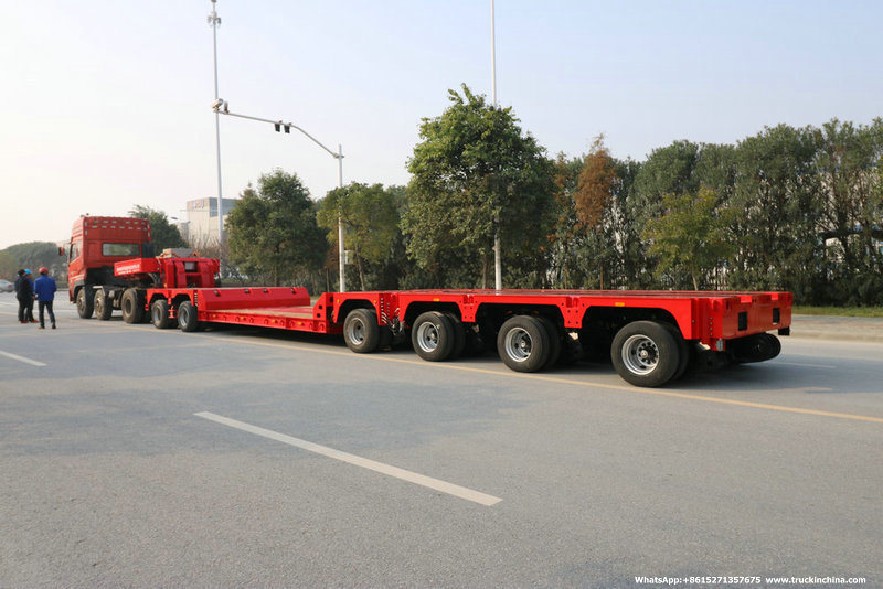 Wholesale Customising Multi Axle Hydraulic Modular Low Bed Truck ...