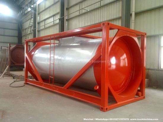 Wholesale 20FT ISO Tank Container for Liquid Calcium Carbonate Slurry ...