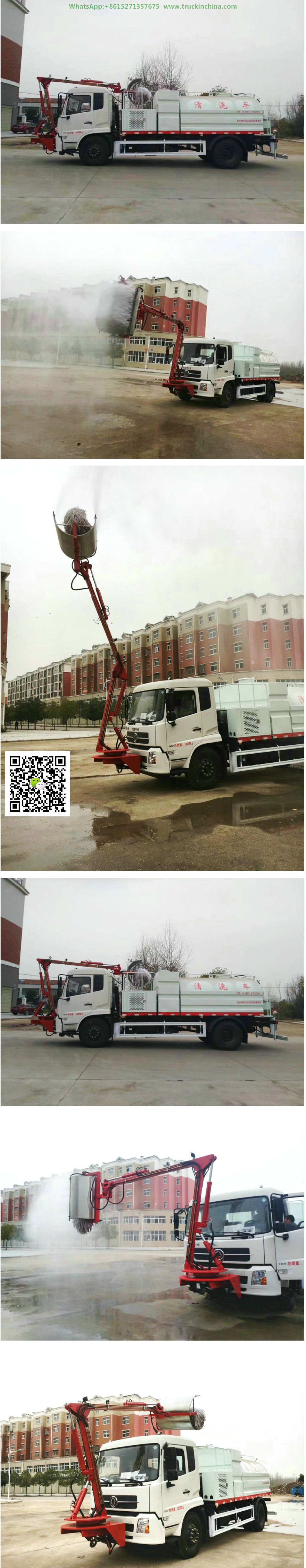 Kingrun Tunnel Cleaning Vehicle Multi-Function Cleaning with High ...