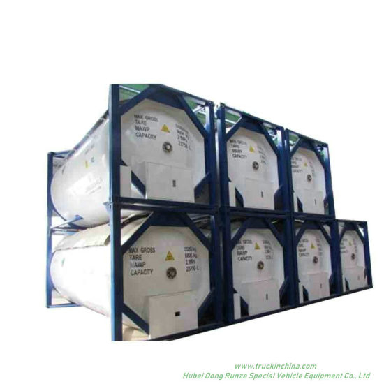 20FT Pressure Tank Container for Liquid Ammonia Un1005 Liquid Nh3 ...