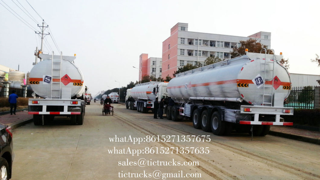 Wholesale 3 Axles Stainless Steel Tank Trailer for Drinking Water ...