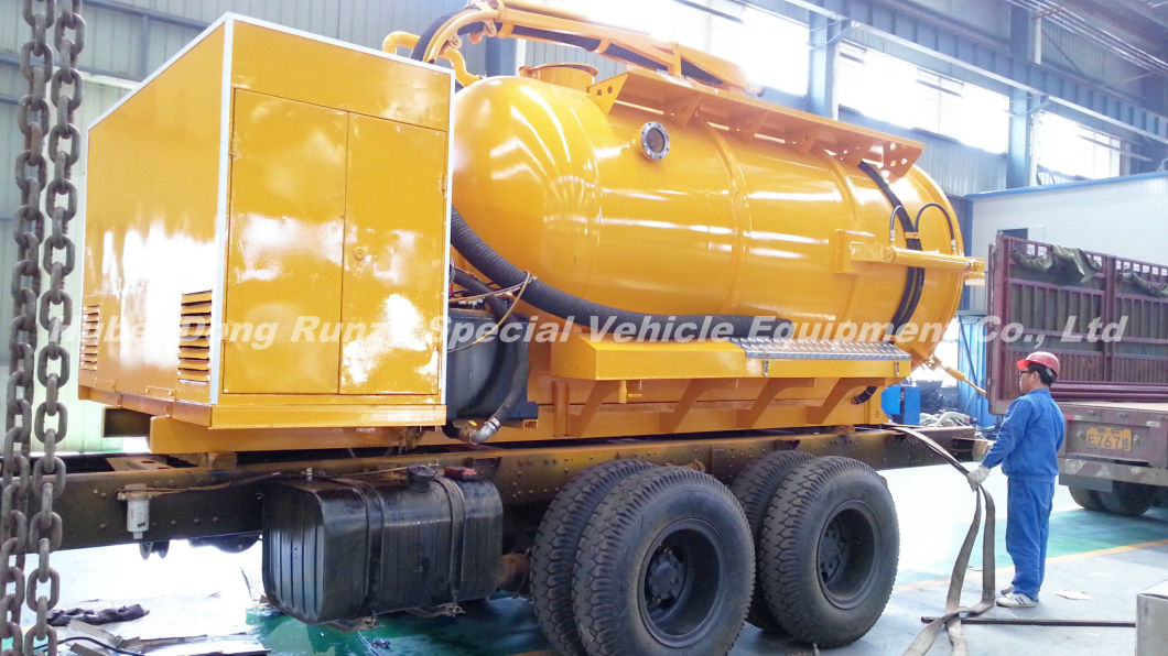 Vacuum Tank Body Kits for Septic Emptier (Vacuum Tanker) SKD VAC Truck ...