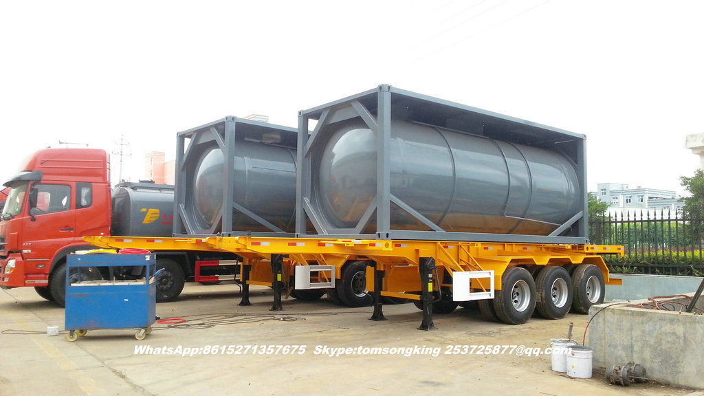 Wholesale Tcs 20feet Beam Type Tank Container T14 (Liquid cargo ...