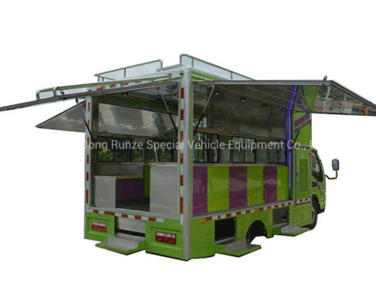 Wholesale JAC Mobile Food Truck Offer Chocolate Shaved Ice Smoothie (Mobile Dining Car) in ...