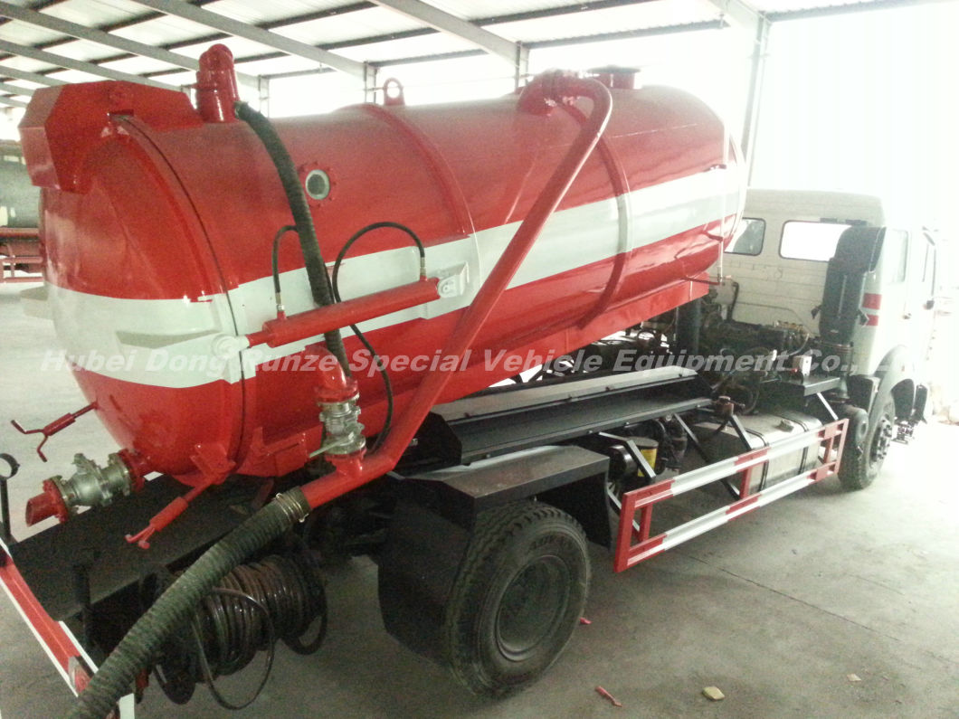 Wholesale Beiben 1627 Vacuum Tanker Combined Sewer Jetting Tank a ...