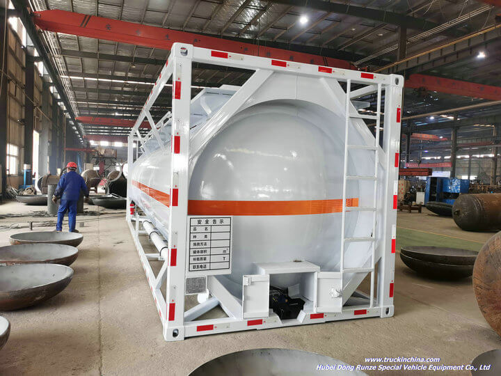 Wholesale 30ft Tank Container for Corrosive Diluted Sulfuric Acid 18 ...