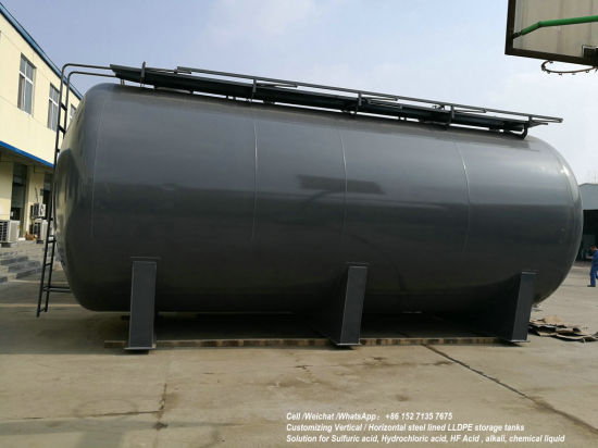 Wholesale Customize Checmial Acid Storage Tank 100t (Steel Lined LLDPE ...