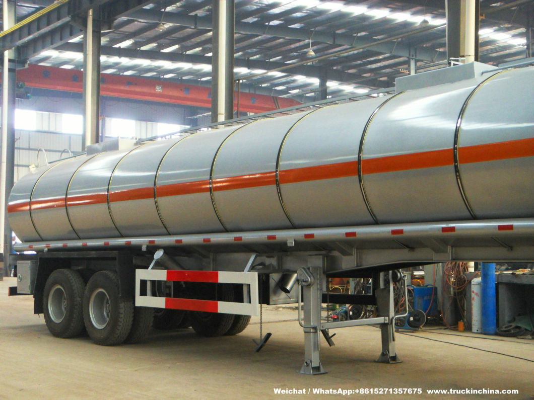 Wholesale 30t -38t Stainless Tanker Trailer Insulated Steam Heating ...