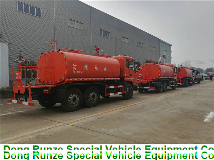 Dongfeng 6X6 off-Road 12000liter Water Tank Fire Truck