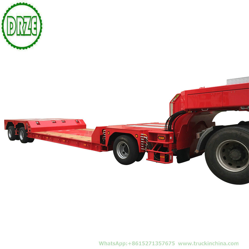 Wholesale Multi Functional Gooseneck Hydraulic Combined Lowbed Trailer ...