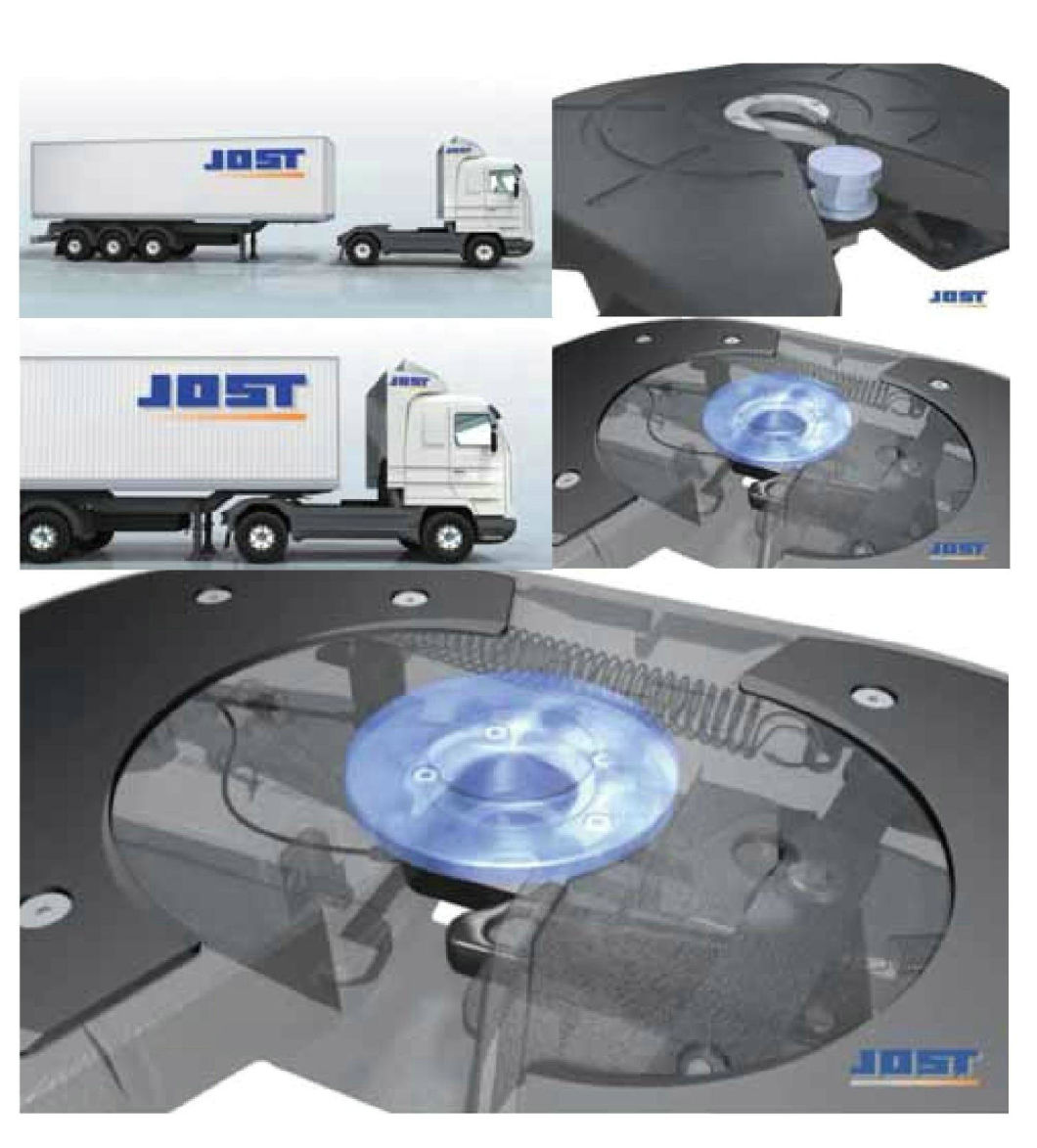 Wholesale Jost King Pin for Semi Trailer, Landinggear Fifth Wheel ...