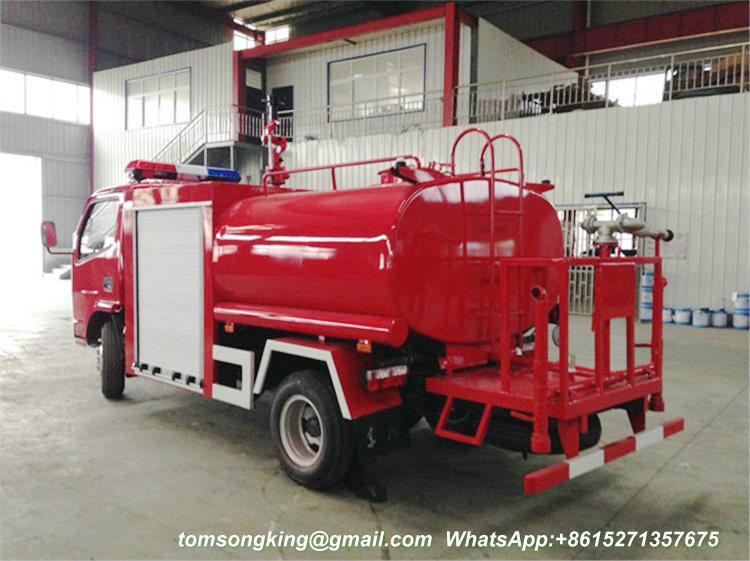 4X4 All Wheel Drive Water Tank Fire Truck