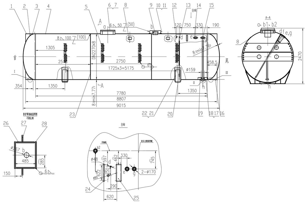 Wholesale 30FT /40Foot ISO Tank Container T50 UN Portable Tank for ...