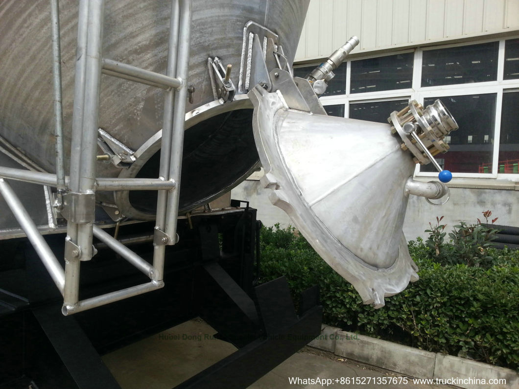 Wholesale Wheat Flour Bulk Tanker with Tipping Hydraulic Cylinder ...