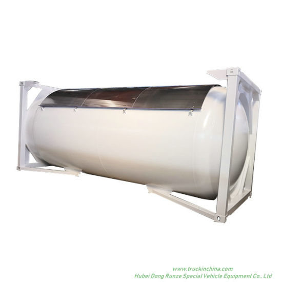 20FT Pressure Tank Container for Liquid Ammonia Un1005 Liquid Nh3 (IsoTank Ammonia, anhydrous ...
