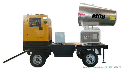 Wholesale Mobile Dustfall Cannon Sprayer Water Fogging Machine Dolly ...