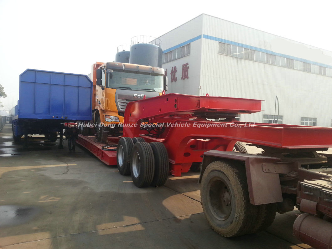 Wholesale 200ton Hydraulic Detachable Gooseneck Lowbed Trailer 6 Axles ...