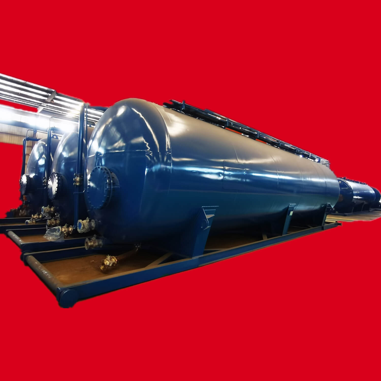 Customizing Skid 500BBL 80CBM FRAC Petrochemicals Hydrochloric Acid Oil ...