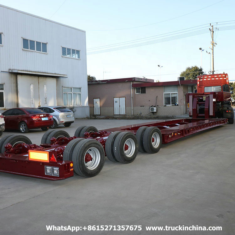 Wholesale Customied Hydraulic Steering Heavy Duty 10 Axle Ultra Lowboy ...