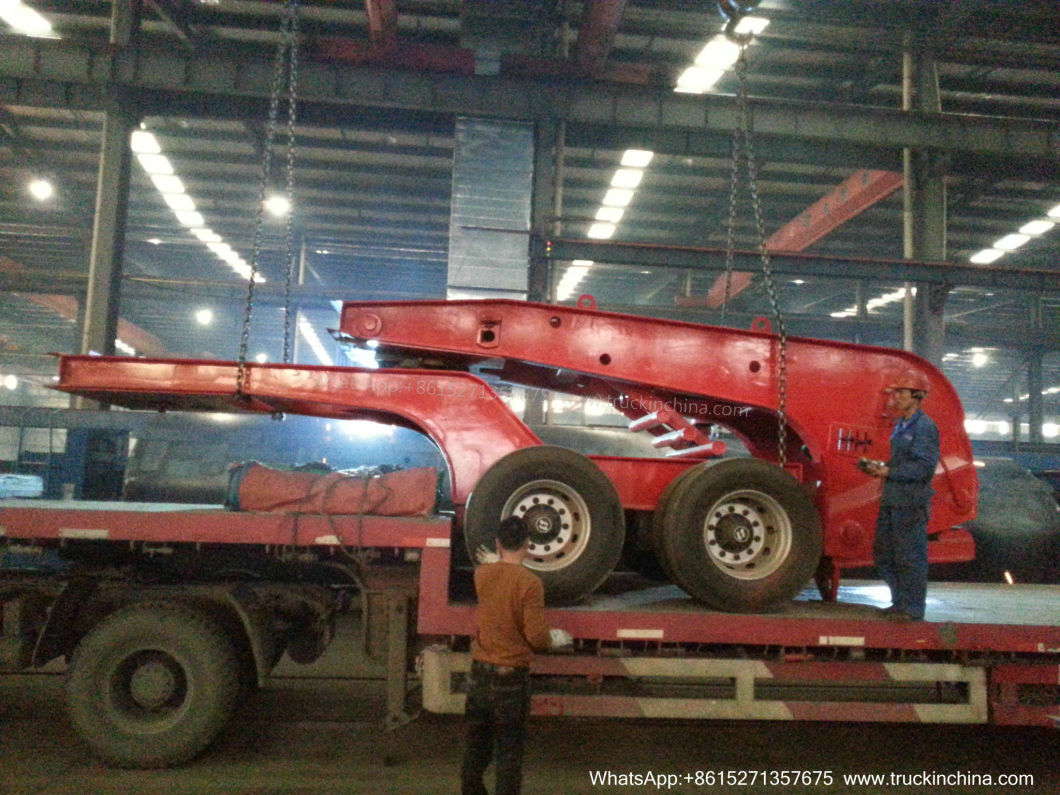 Wholesale Detachable Gooseneck Dolly Trailers 1-2 Axles for Heavy Duty ...