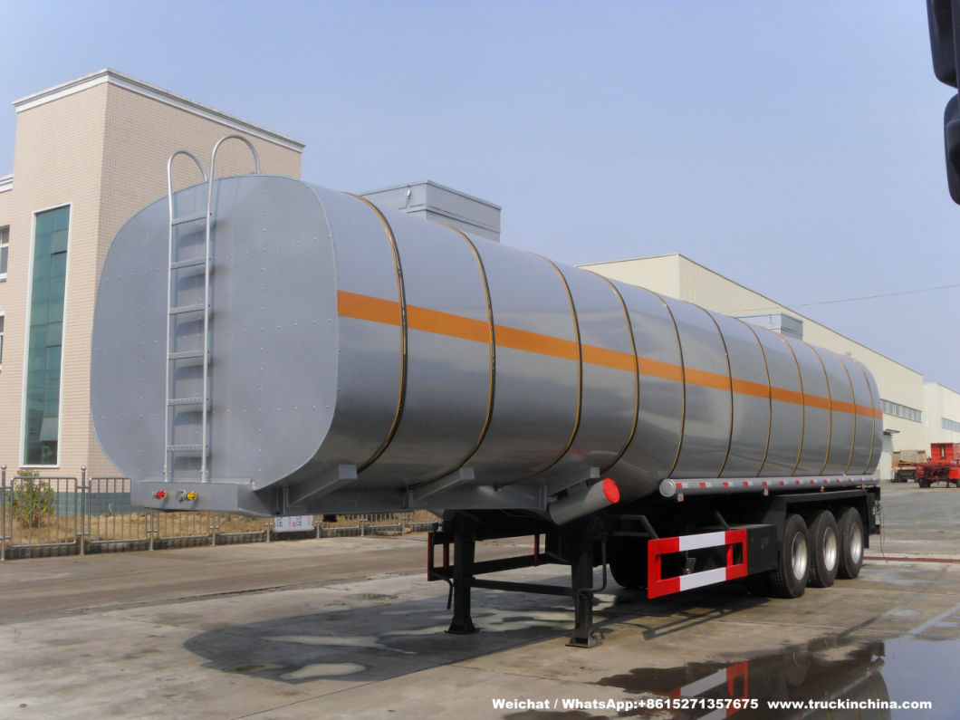 Wholesale 30t -38t Stainless Tanker Trailer Insulated Steam Heating ...