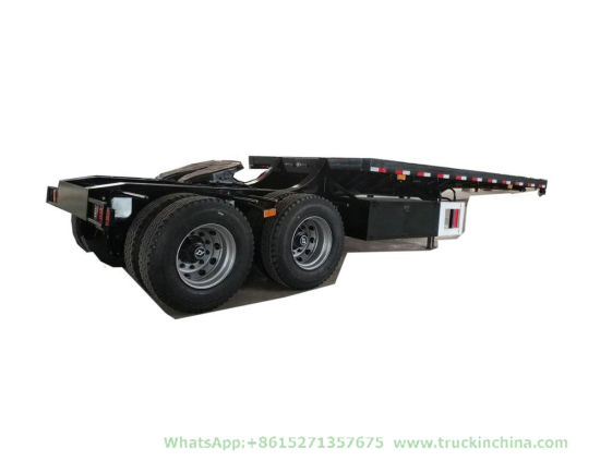 Wholesale Customized Interlink 2 Flatbed Semi Trailer Truck (Double ...