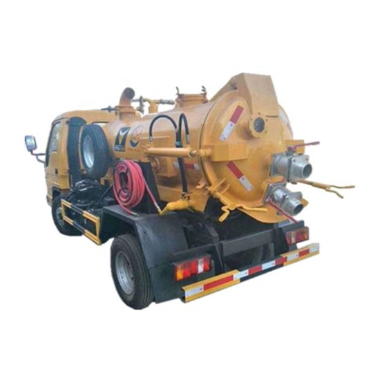 Septic Tank Truck Forland 3000 Liters Mini Fecal Suction Truck Vacuum ...