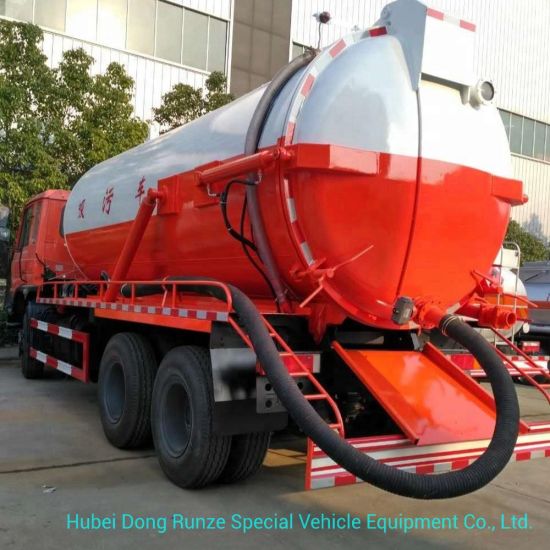 Wholesale 20000L Vacuum Sewage Tanker Truck with High Pressure VAC Pump ...
