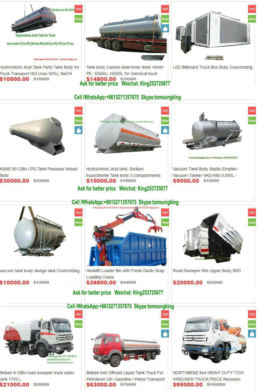 Wholesale Vacuum Sewage Suction Tanker Waste Collection Suction Sewage ...