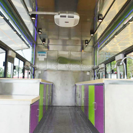 Wholesale JAC Mobile Food Truck Offer Chocolate Shaved Ice Smoothie ...