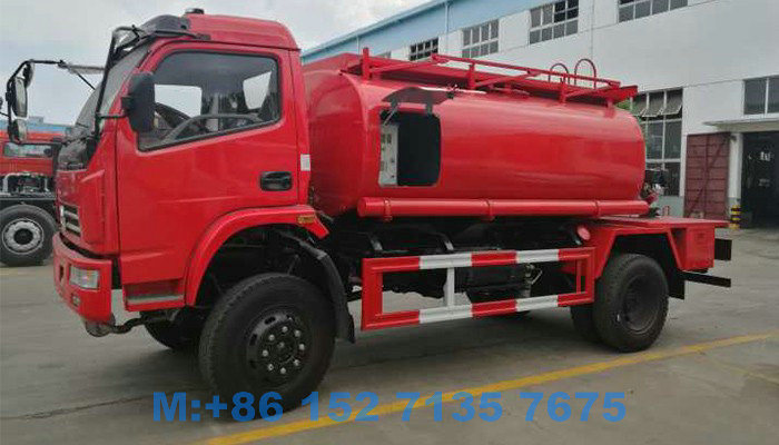 Wholesale Dongfeng 4X4 Offroad Fuel Bowser for Express Refueling Fuel ...