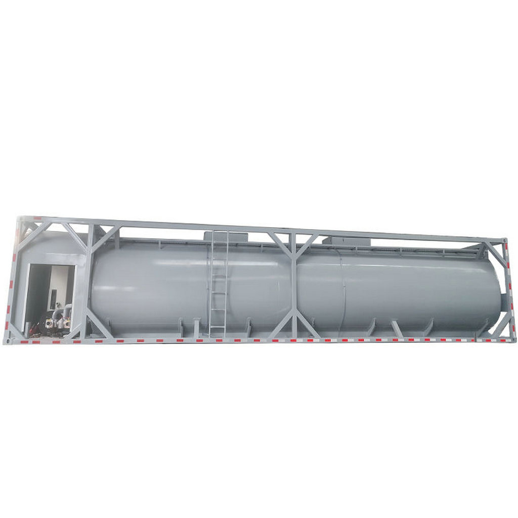 Wholesale 40Ft Tank Container Made Mobile Gasoline Diesel Fuel Stations ...