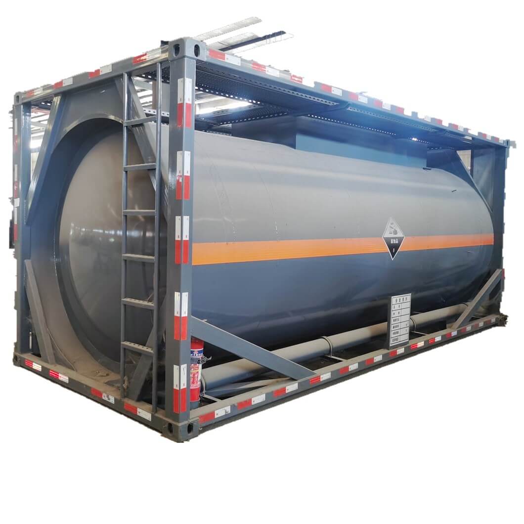 Wholesale Q235B Steel 20ft Container Tanks for Corrosive NaOH Caustic ...