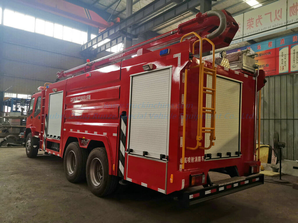 Wholesale ISUZU FVZ 18 M High Jet Fire Fighting Truck Tower Fire Truck ...