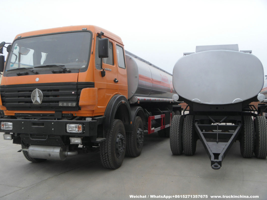 Wholesale 60t 6 Axles Beiben Truck Tanker Pup Dolly Tank Trailers 60t ...