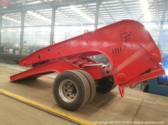 Wholesale Detachable Gooseneck Dolly Trailers 1-2 Axles for Heavy Duty ...