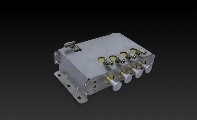 Speed 5 Km Automatic Pneumatic Control Block Intelligent Control System ...