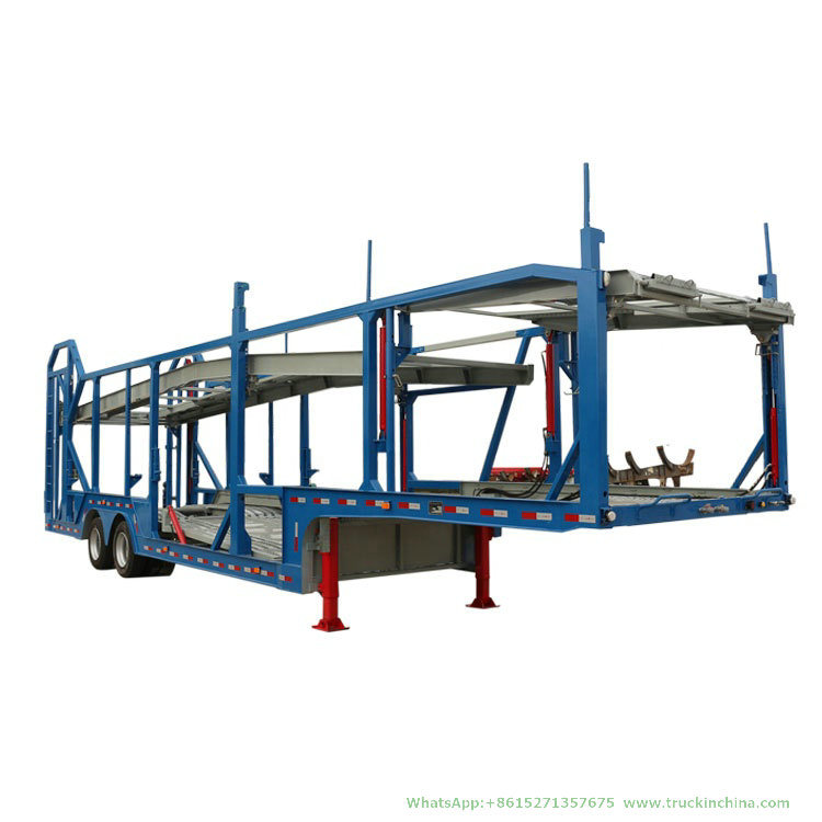 Wholesale Customization Hydraulic Double Deck Car Carrier Semi Trailer ...