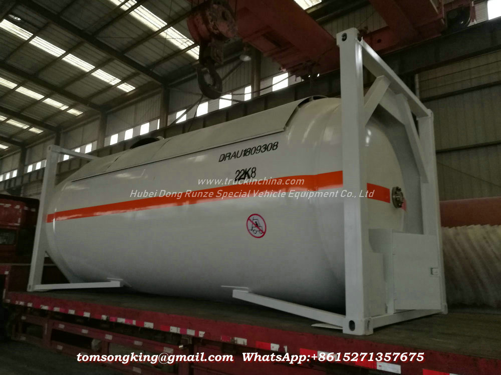 Un1005 Liquid Ammonia Isotank (Ammonia, anhydrous) Portalbe Tank Container