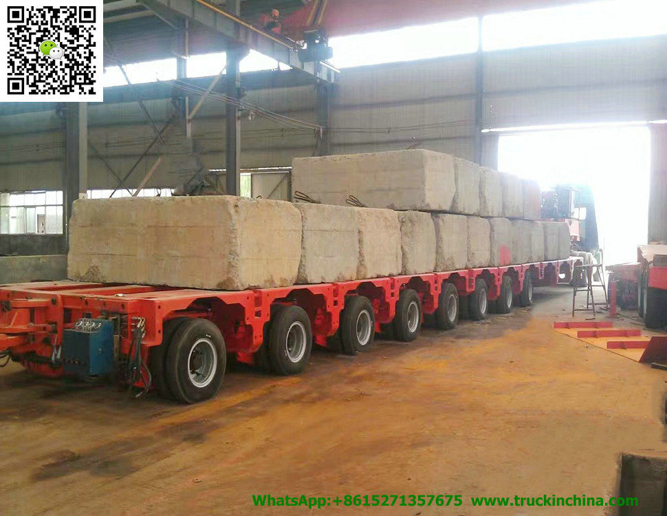 Wholesale Heavy Hauler Hydraulic Multi Axles Lowbed Trailer in Chinese ...