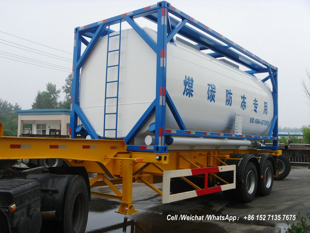 Wholesale Automotive Antifreeze ISO Tank Container 20FT (Steel Lined ...