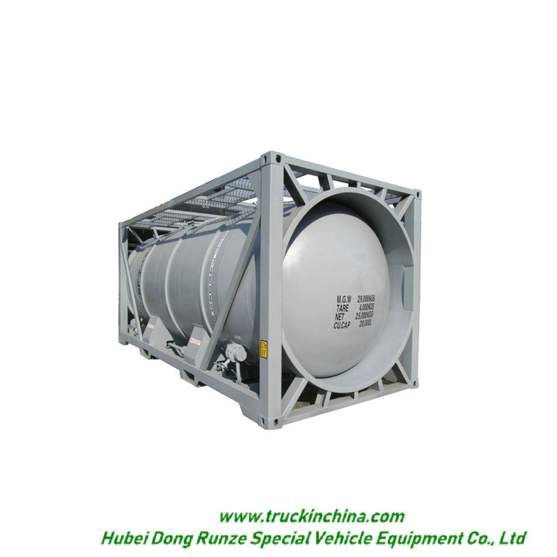 20FT Bulk Cement ISO Tank Container Customizing Transport Plaster ...
