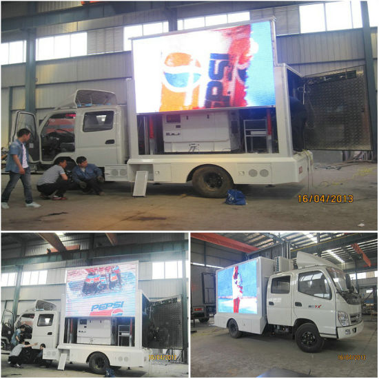 Wholesale Foton LED Advertisement Truck with LED Board (P4 P5 P6 ...