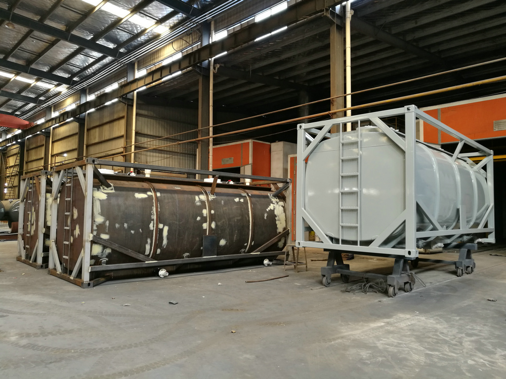 Wholesale UN 1790 ISOTANK For HYDROFLUORIC ACID And Sulfuric Acid ...