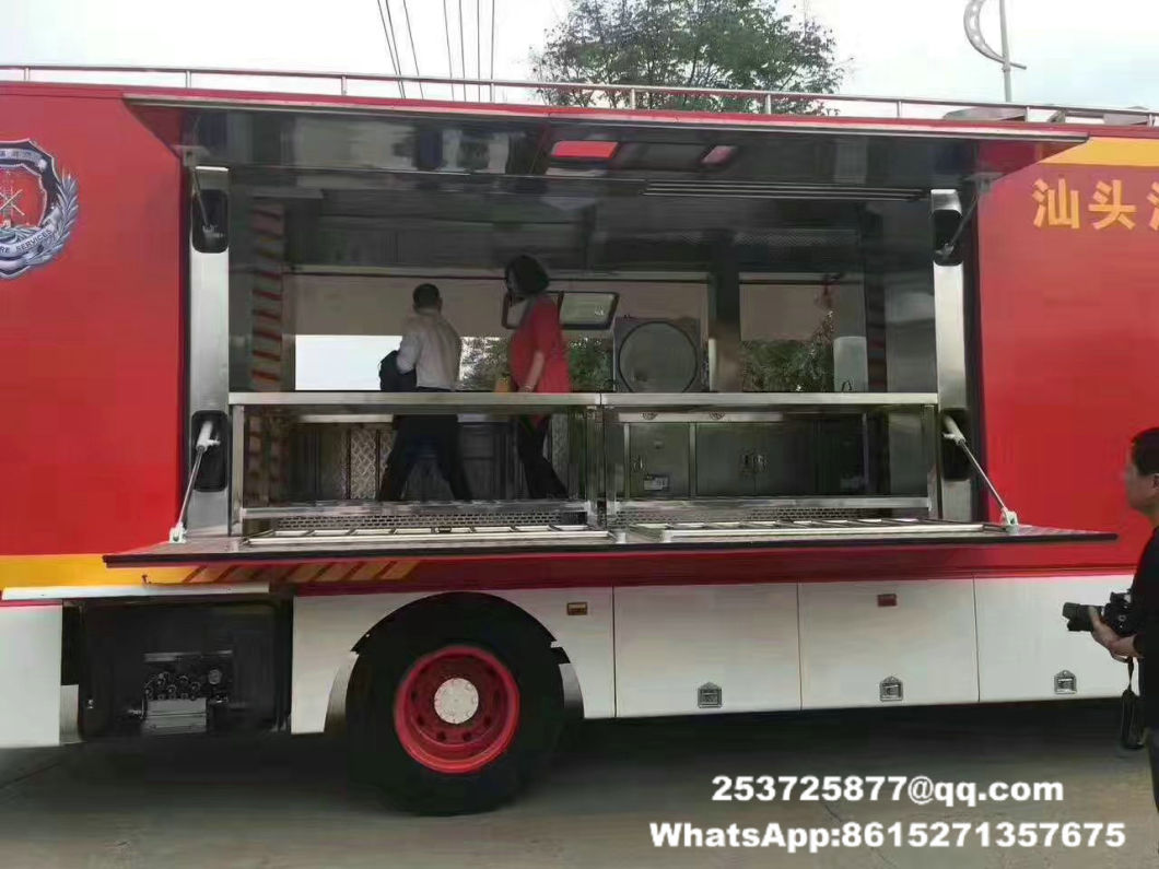 Wholesale King Run Mobile Fast Food Truck for Military Troops Field ...