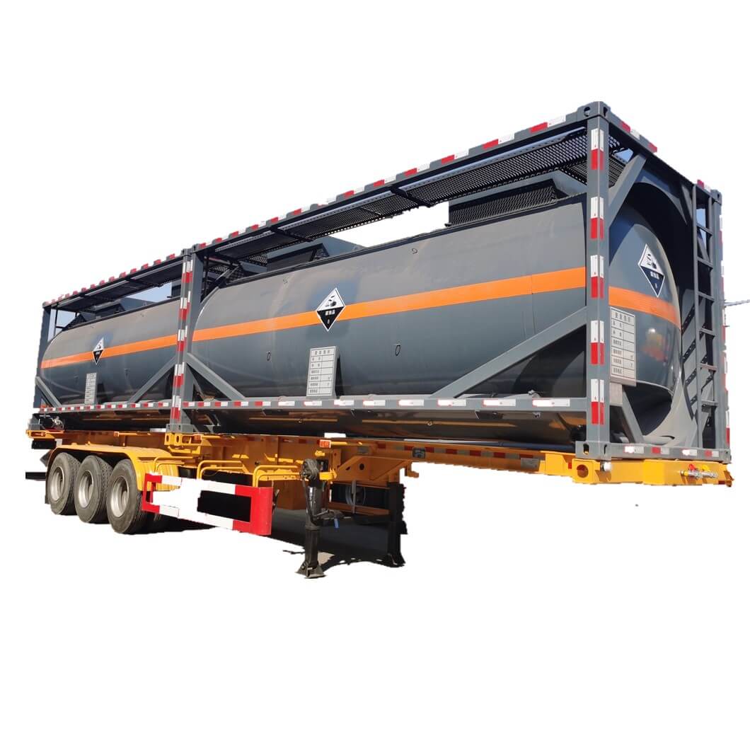 Wholesale Q235B Steel 20ft Container Tanks for Corrosive NaOH Caustic ...