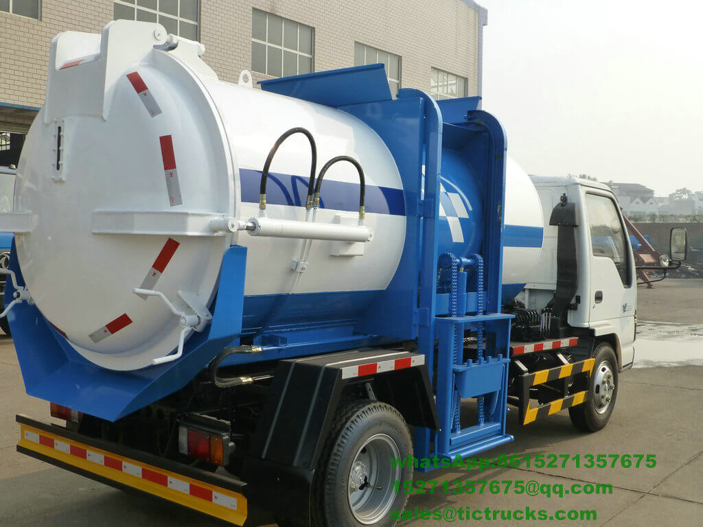Isuzu Food Waste Collection Trucks sale price - Hubei Dong Runze ...