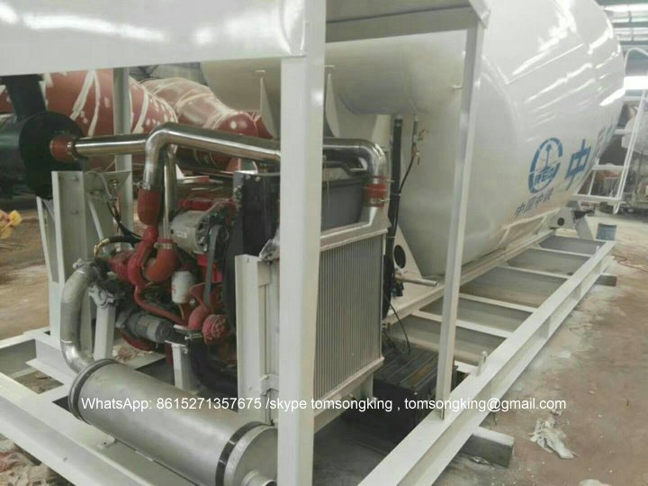 Wholesale Skid Mounted Concrete Mixer Tank Station 8 CBM - 16 CBM in ...