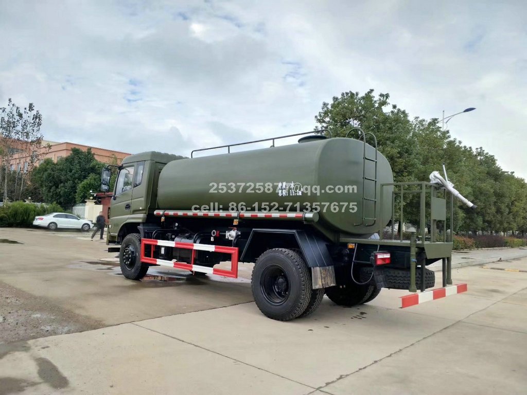 4x4 AWD Off Road Water tanker Truck With Fire pump Euro 3/4 /5 - Buy ...